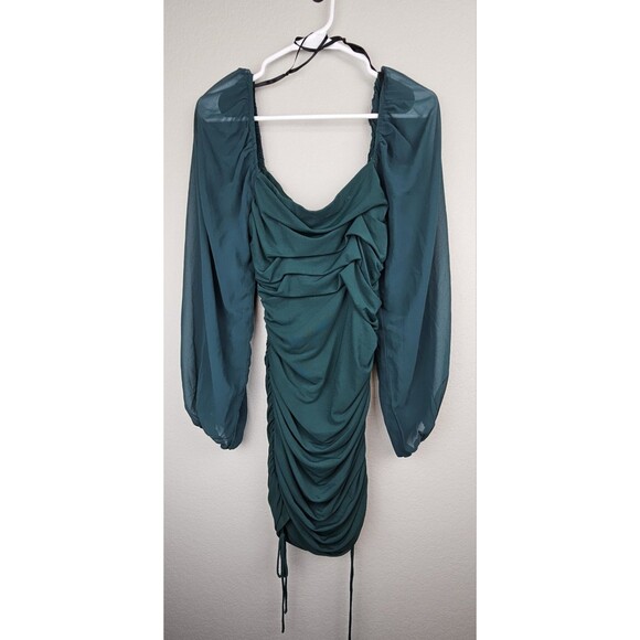 That’S So Fetch | Dresses | Nwt Thats So Fetch Womens Size Ruched Green ...